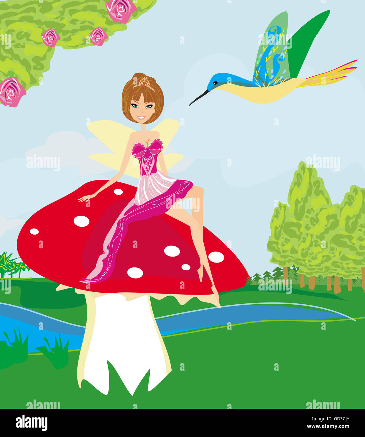 The small fairy Stock Photo - Alamy