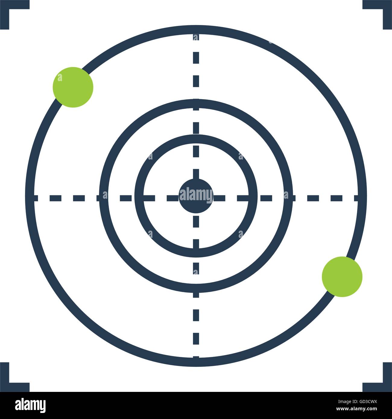 Aerial target Stock Vector Images - Alamy