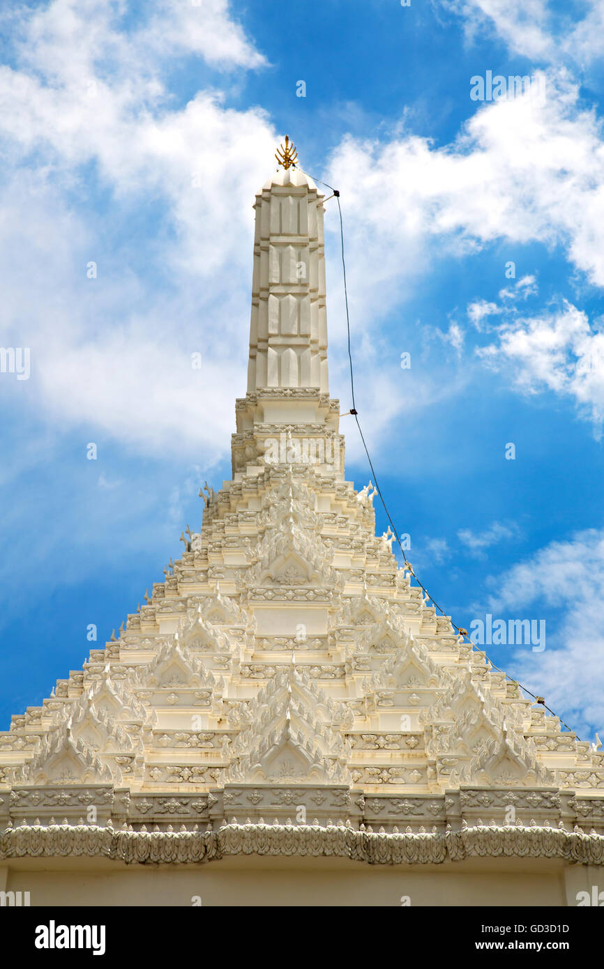 thailand asia in bangkok rain temple abstract cross colors roof wat ...