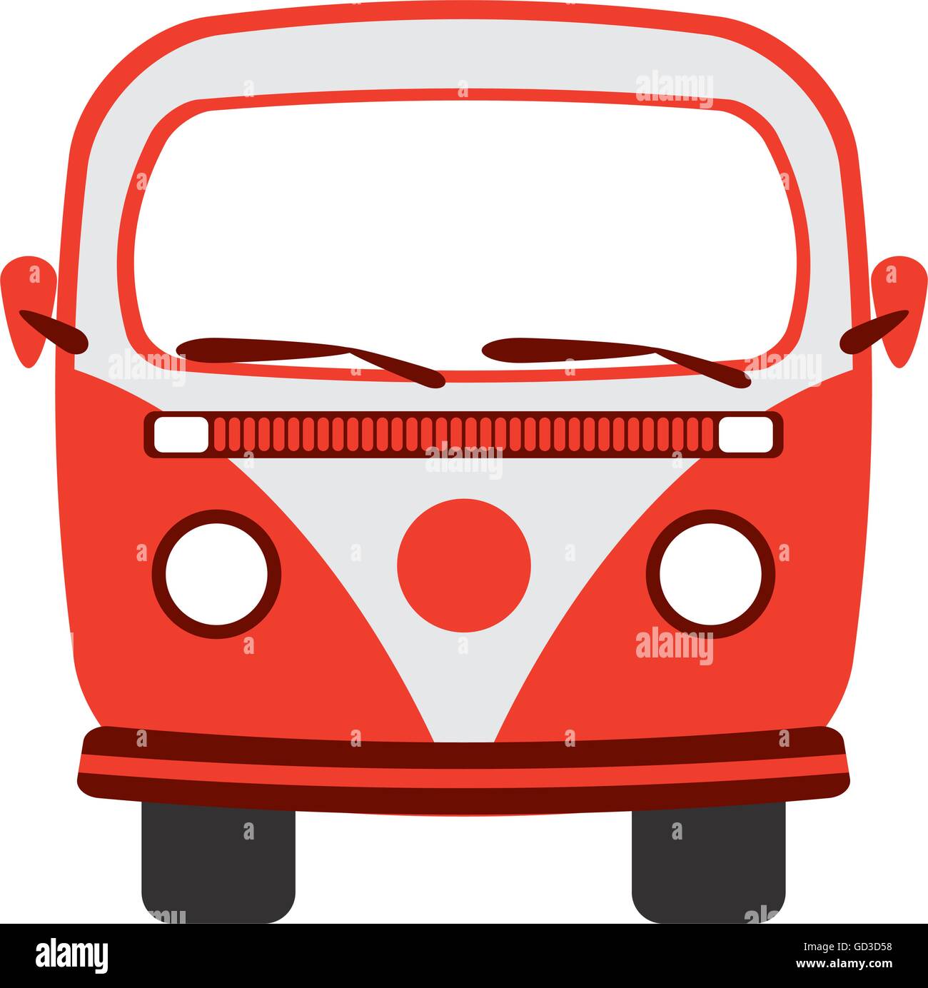 Vw mini van Stock Vector Images - Alamy