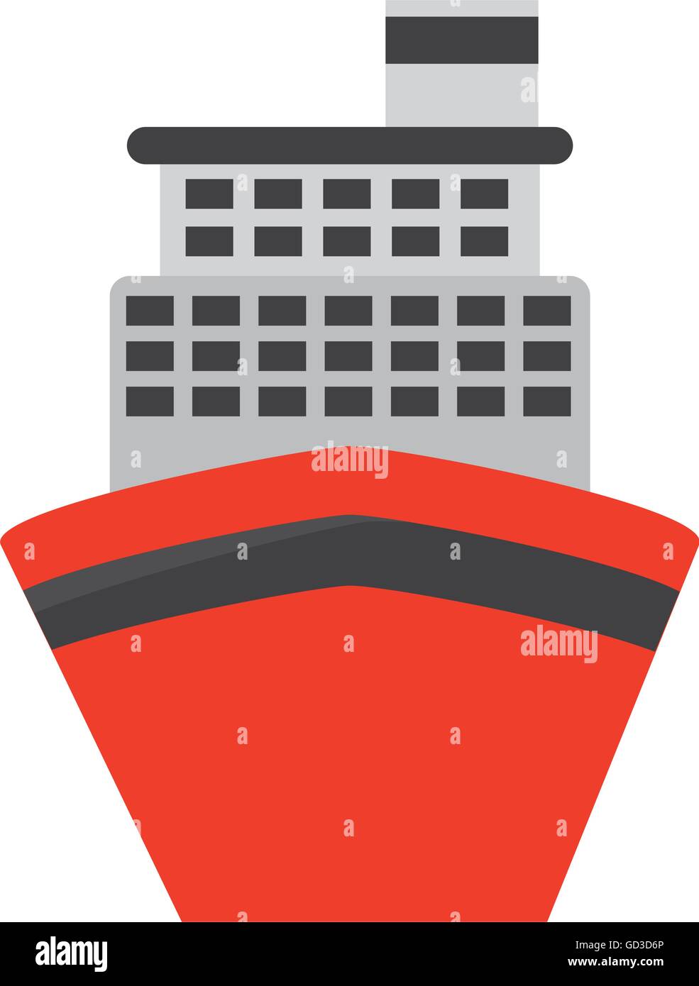 Ship hull symbol Stock Vector Images - Alamy