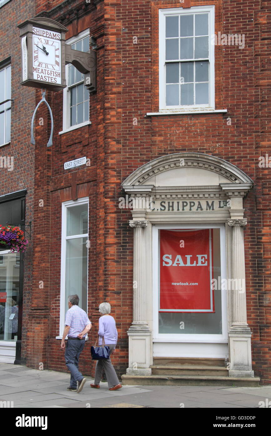 Clock former shippams paste factory hi-res stock photography and images ...