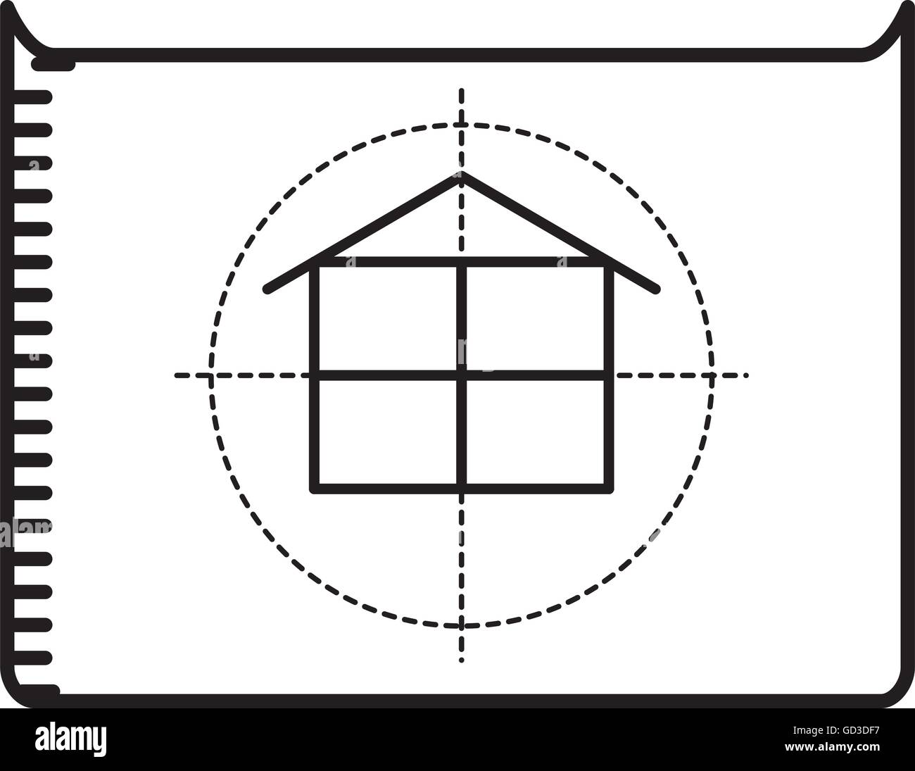 floor plan isolated icon design Stock Vector Image & Art - Alamy