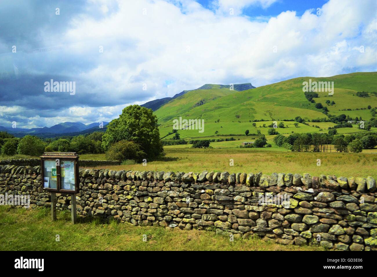 Scottish Landscape and Meadows Stock Photo - Alamy