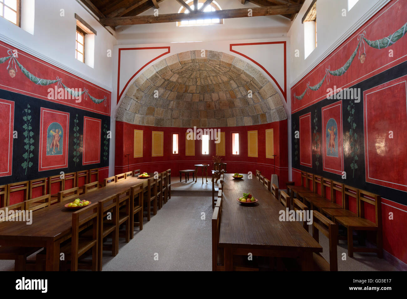 Roman Villa Interior Reconstruction