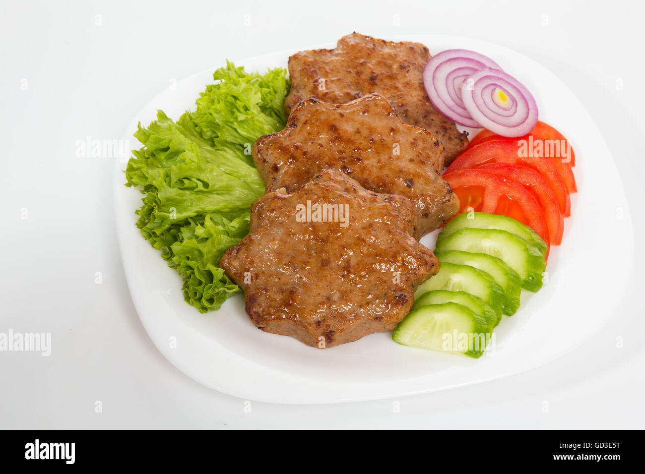 Homemade meat cutlets Stock Photo - Alamy