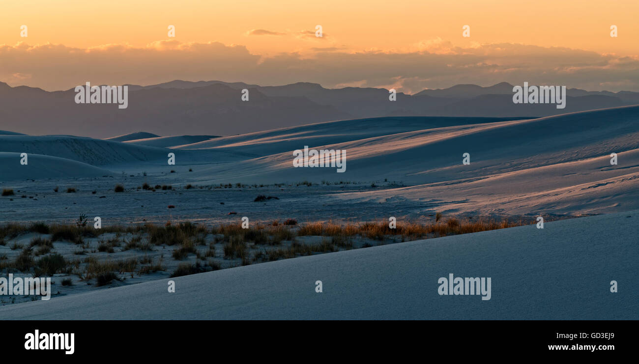 Desert sand dunes sunset Stock Photo - Alamy