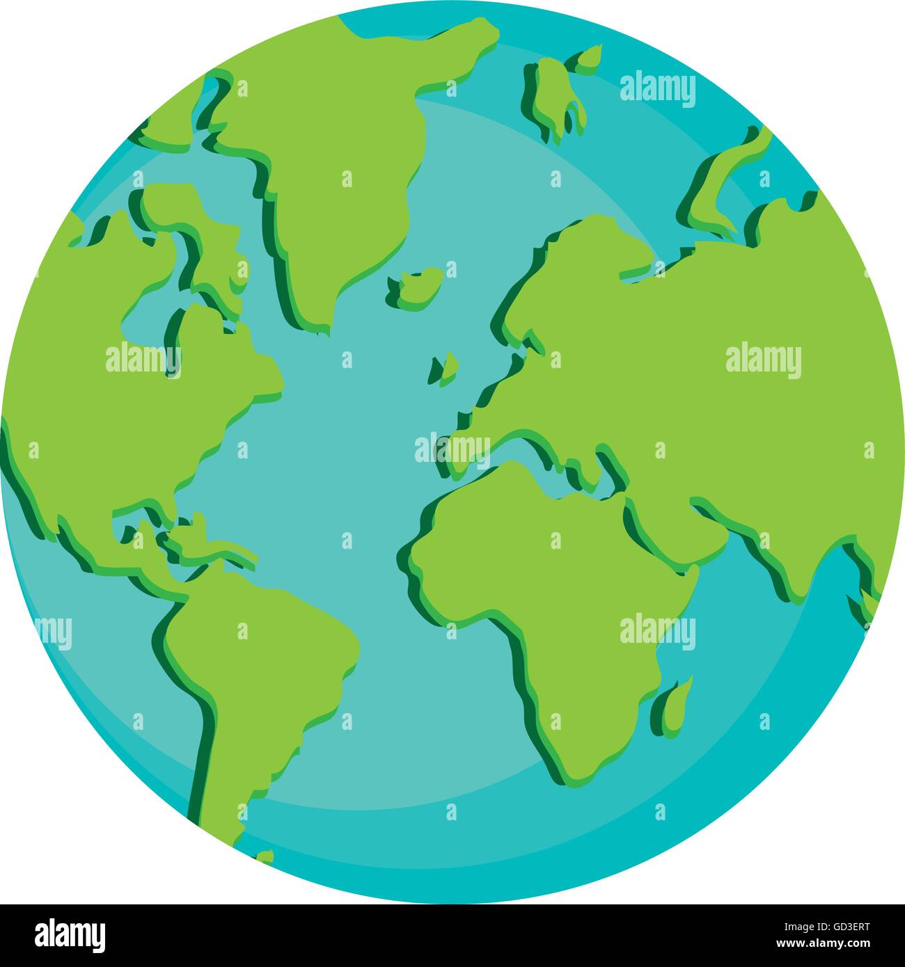 earth globe icon Stock Vector Image & Art - Alamy