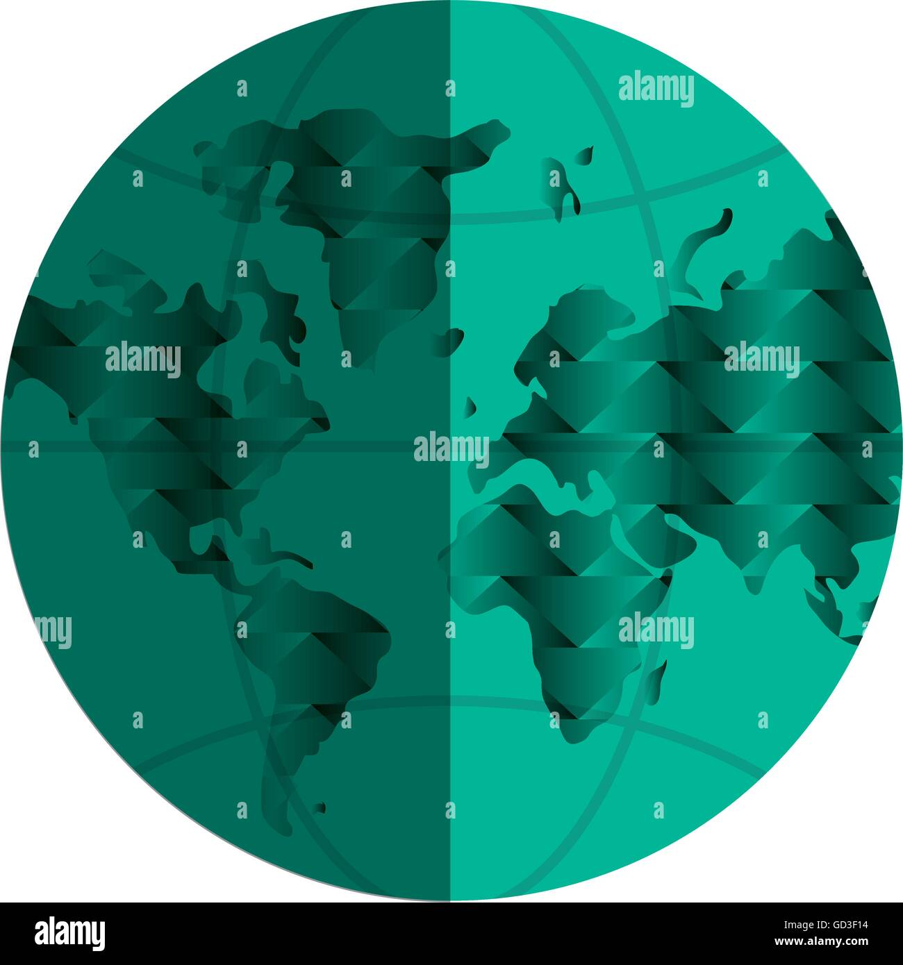 earth globe icon Stock Vector Image & Art - Alamy