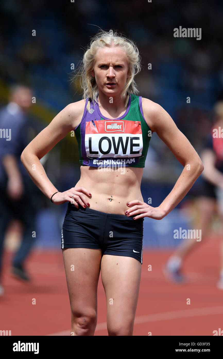 Phillipa LOWE Women's 400m Hurdles Heat 1, 2016 British Championships ...
