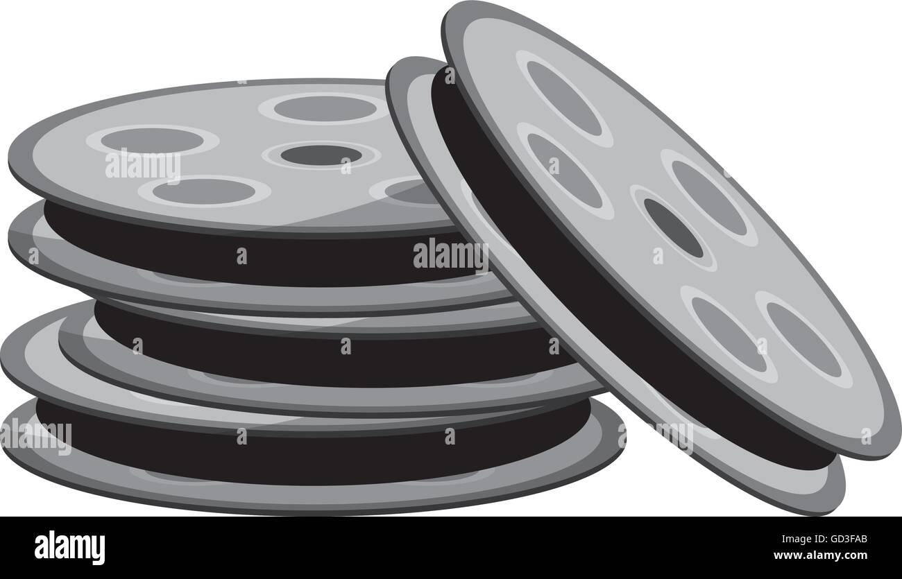 film reels icon Stock Vector Image & Art - Alamy