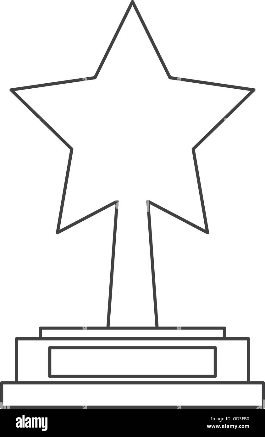 star trophy icon Stock Vector Image & Art - Alamy