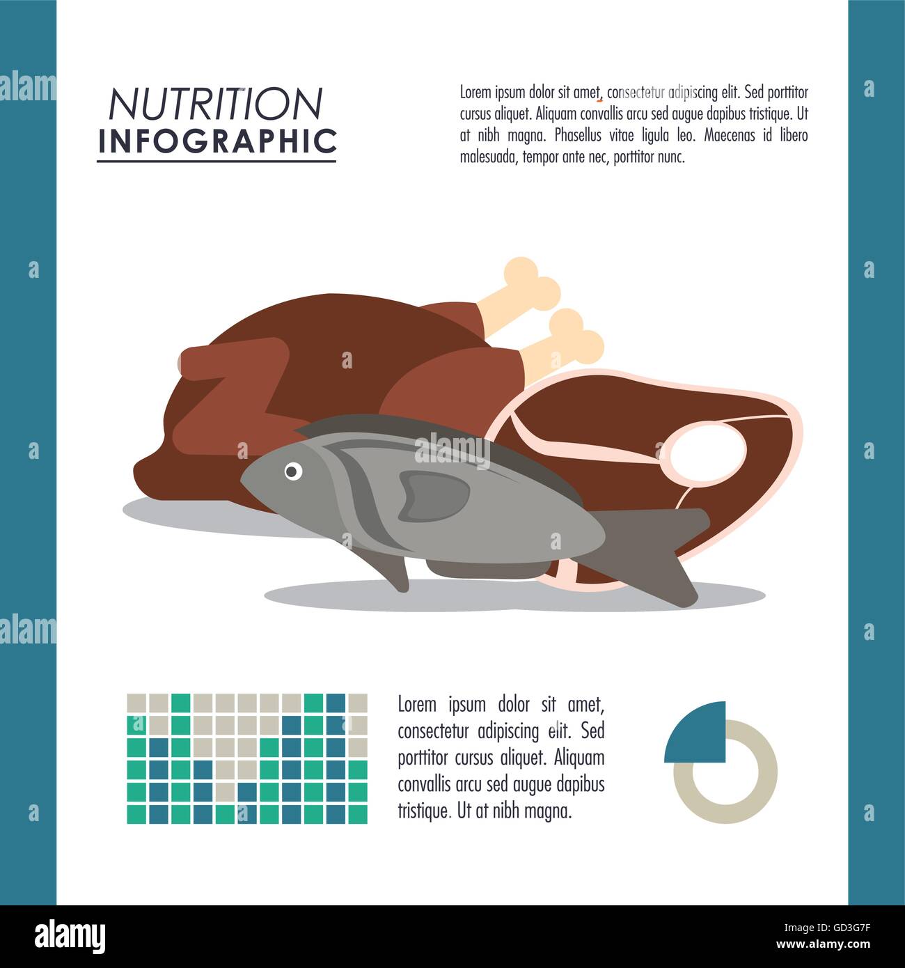 Infographic icon. Nutrition design. Vector graphic Stock Vector Image ...