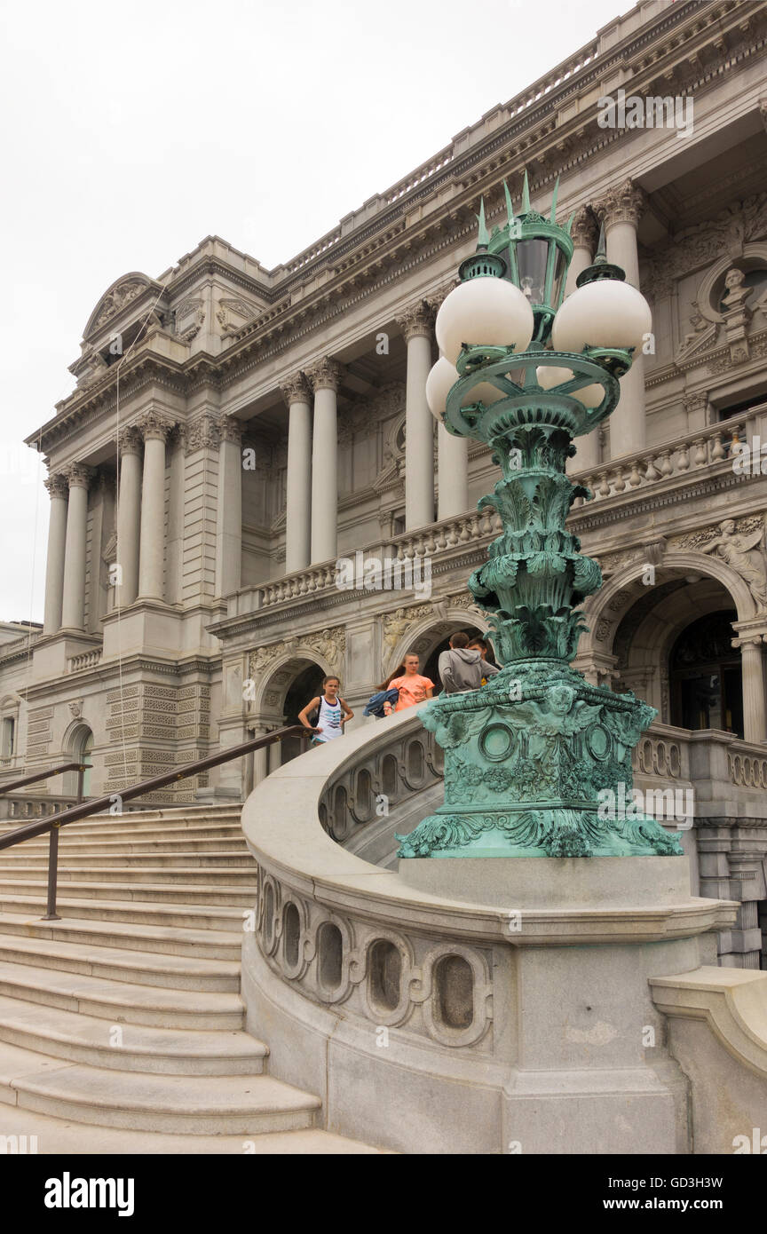 Library of Congress Washington DC research history Stock Photo - Alamy