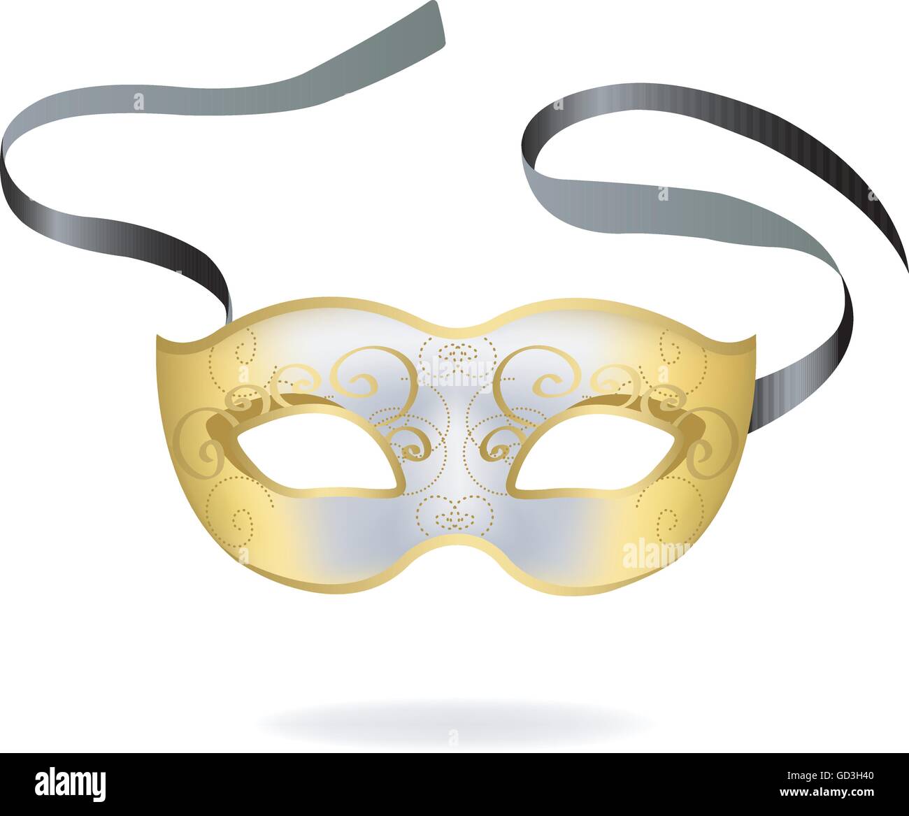 Venetian mask illustration hi-res stock photography and images - Alamy