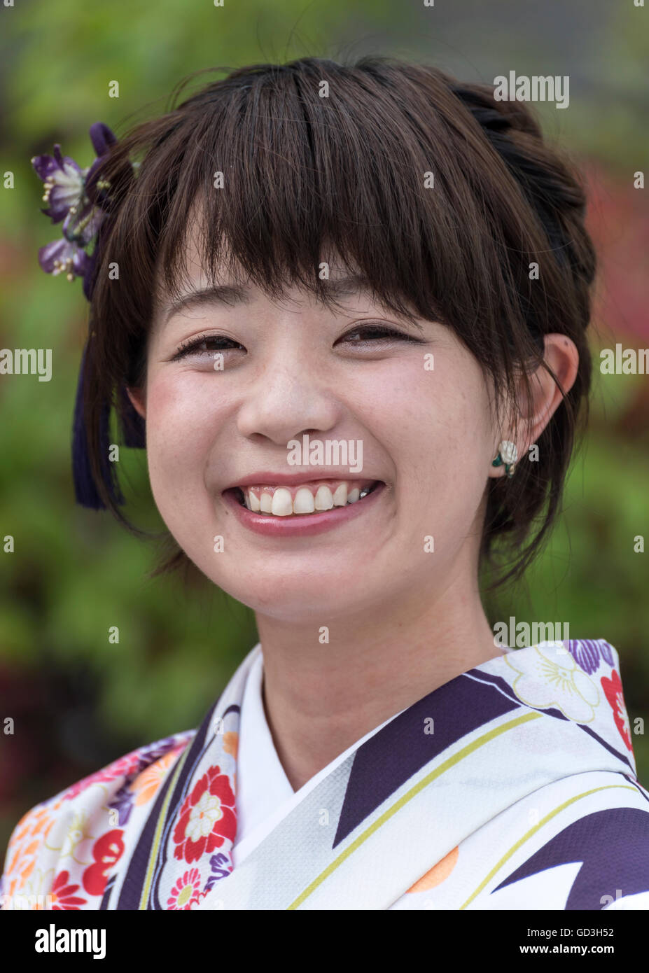 Japanese Woman Face Traditional