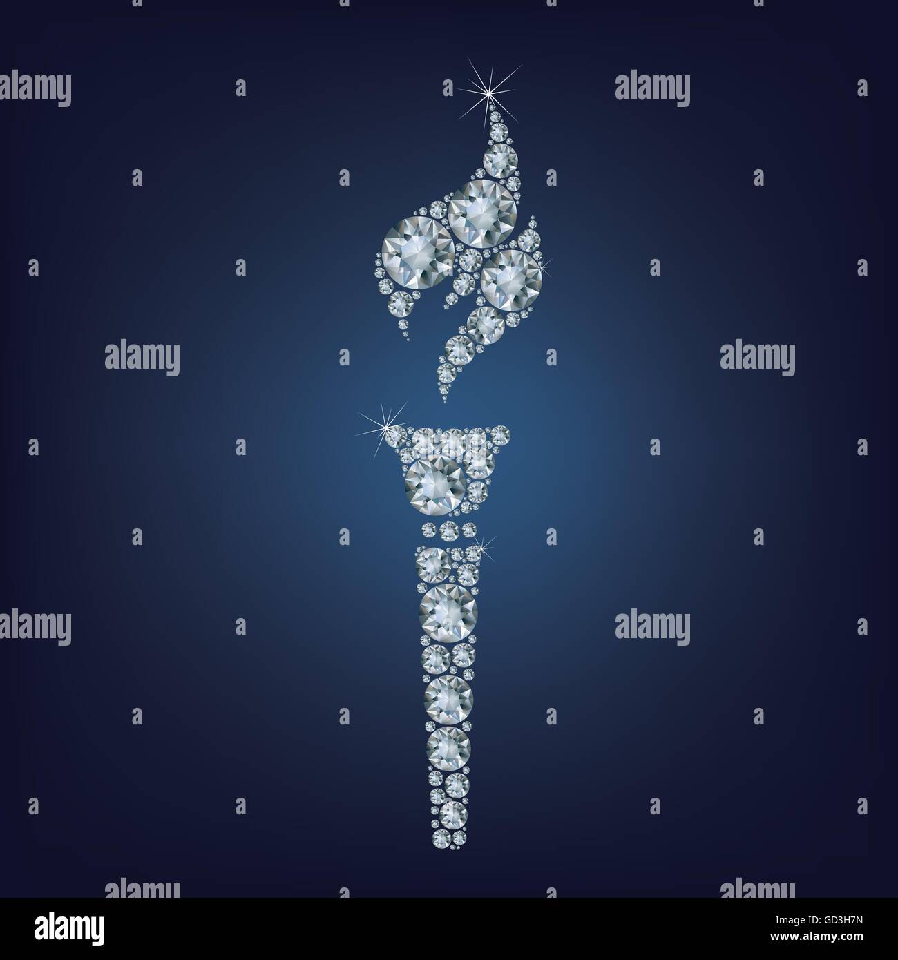 Stone torch Stock Vector Images - Alamy