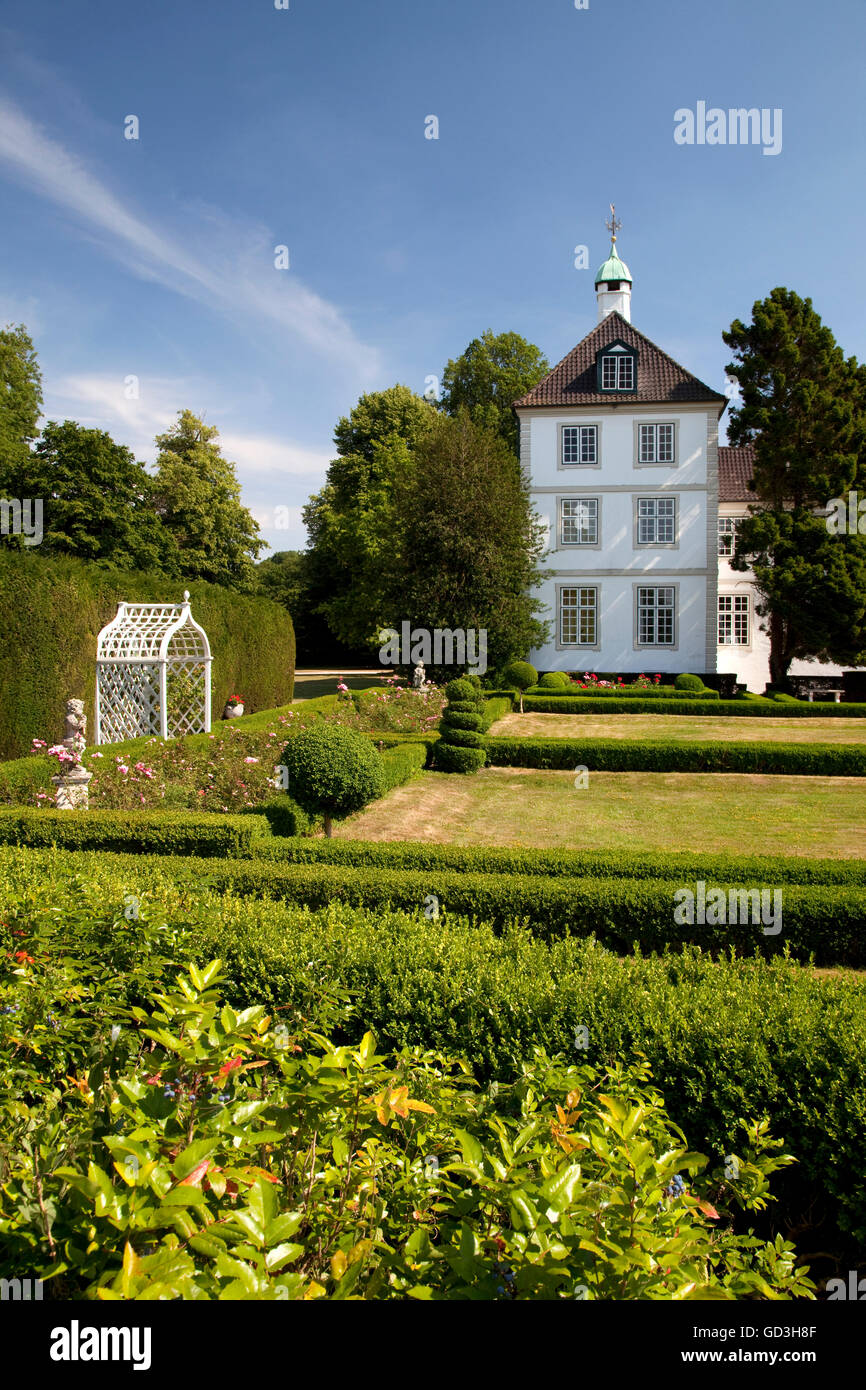 Gut Panker manor, provost, Panker, Schleswig-Holstein Stock Photo - Alamy