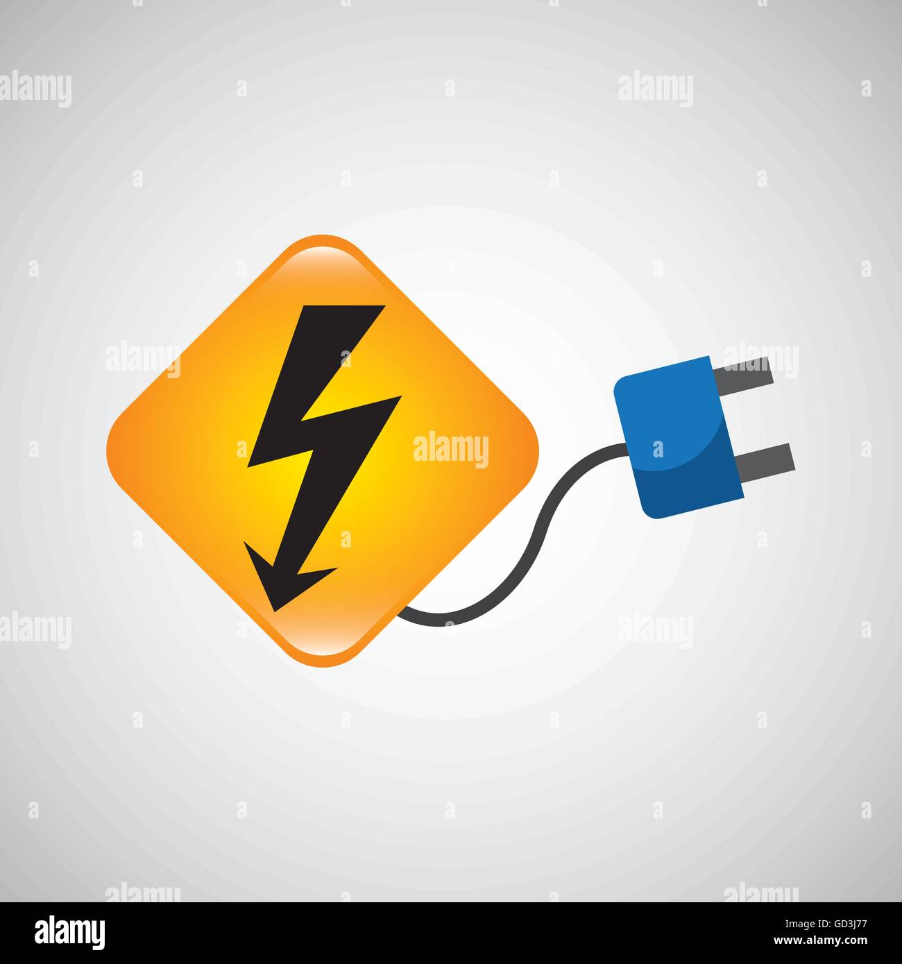 electricity power icon Stock Vector Image & Art - Alamy