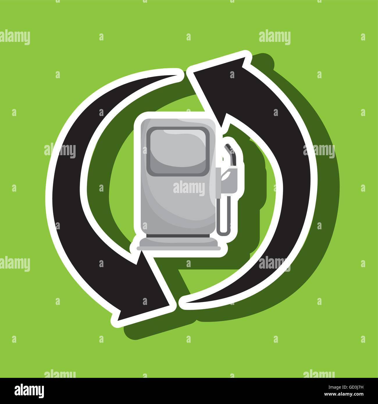renewable gas isolated icon design Stock Vector Image & Art - Alamy