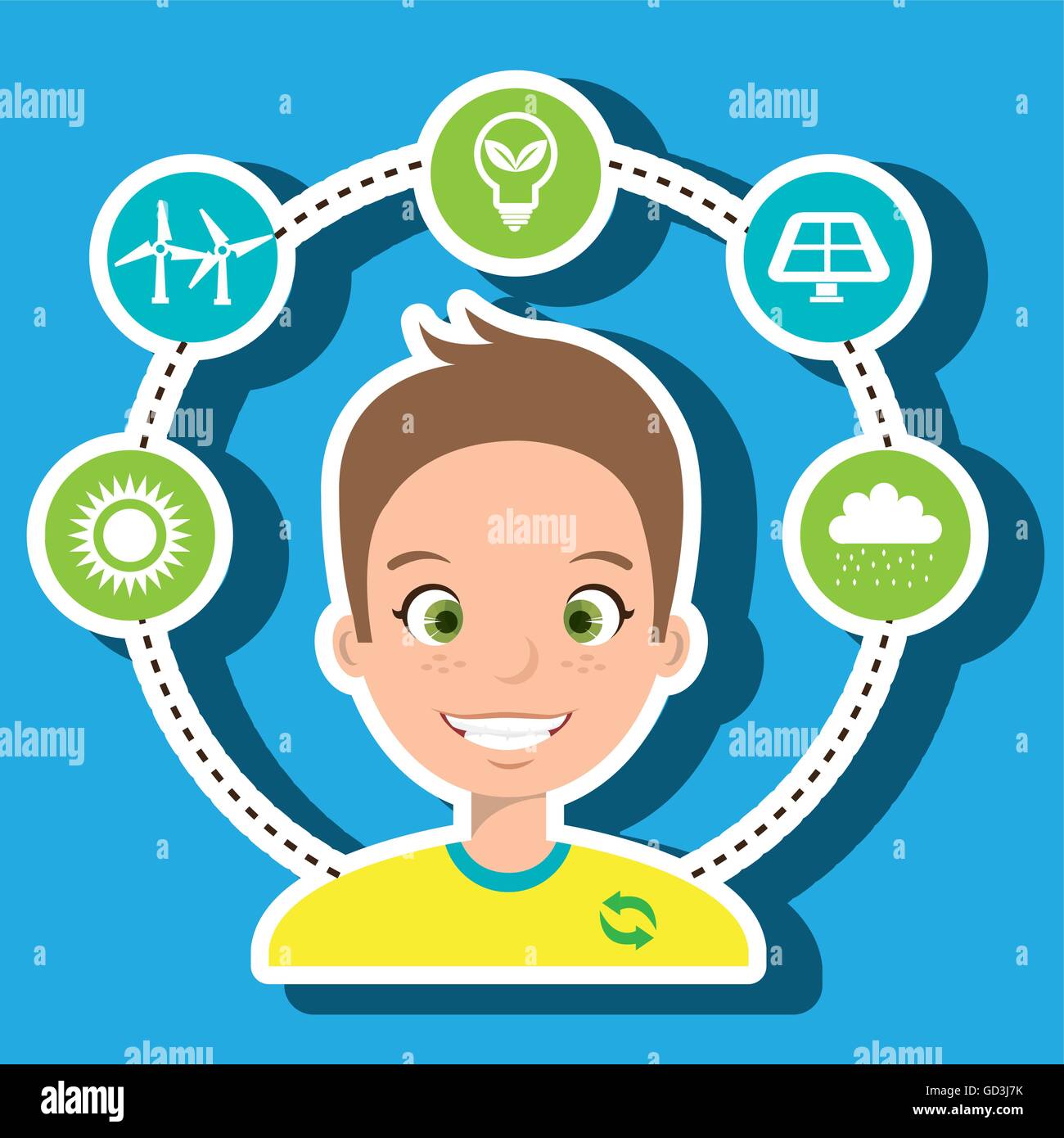 people and environment isolated icon design Stock Vector Image & Art ...