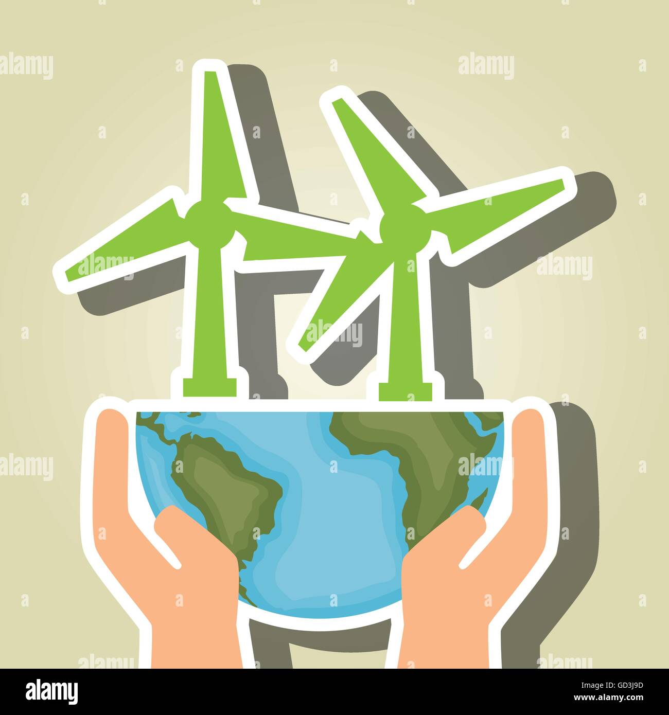 Aeolic energy Stock Vector Images - Alamy