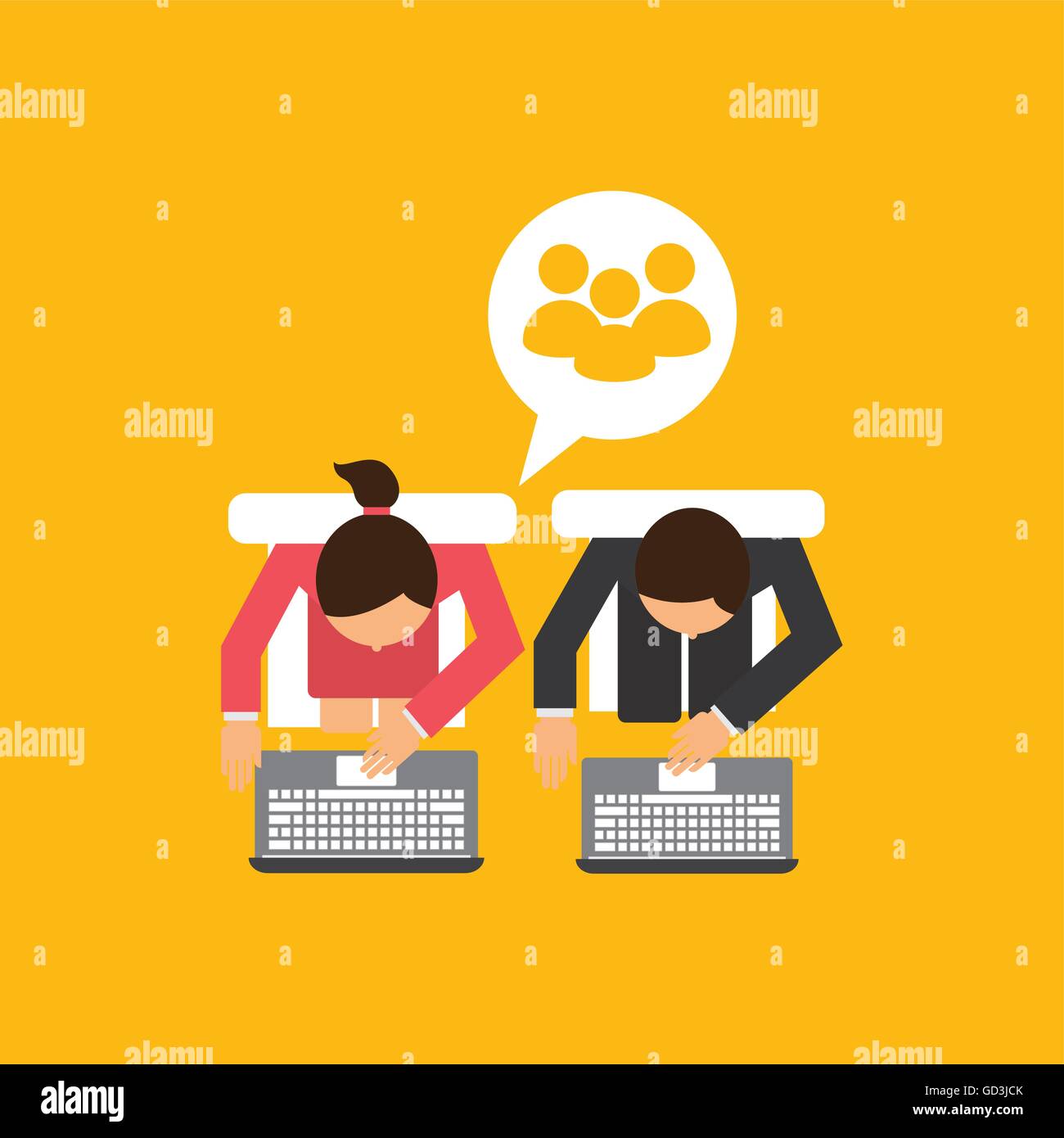 networking and team Stock Vector Image & Art - Alamy