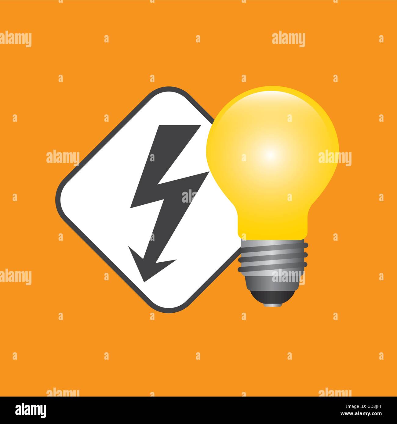 electricity power icon Stock Vector Image & Art - Alamy