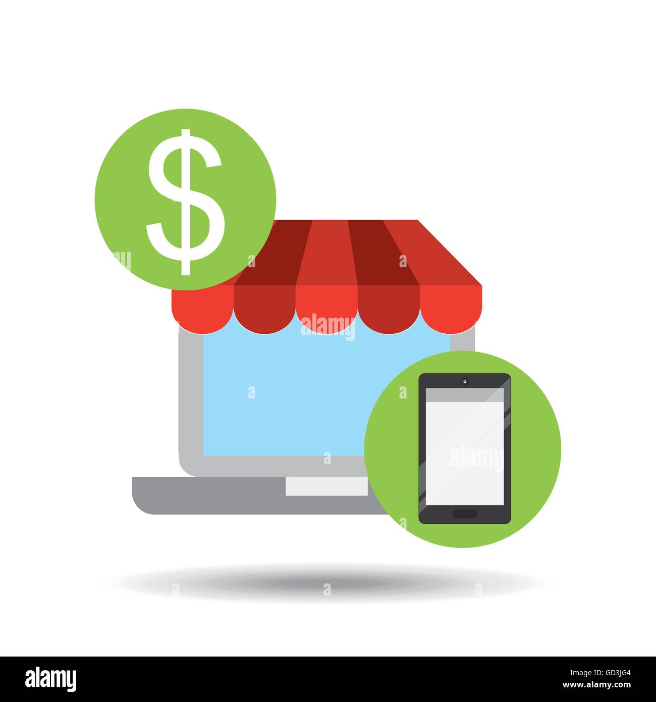 shopping store icon Stock Vector Image & Art - Alamy