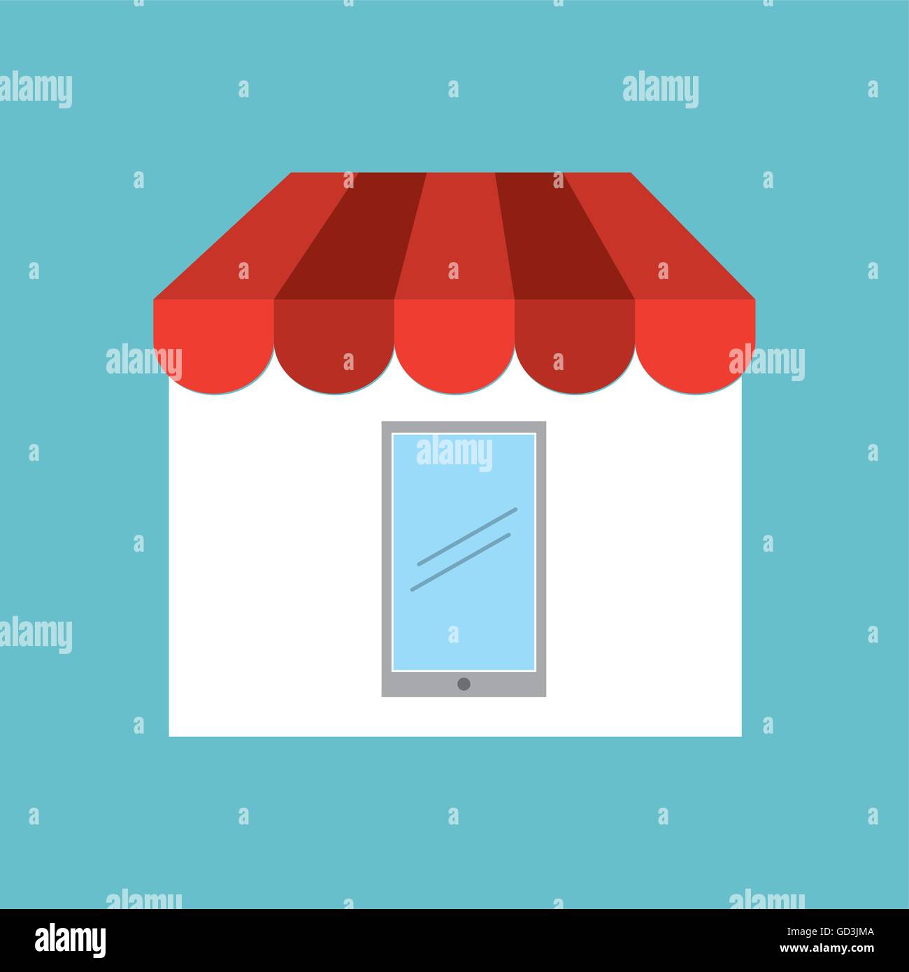 shopping store icon Stock Vector Image & Art - Alamy