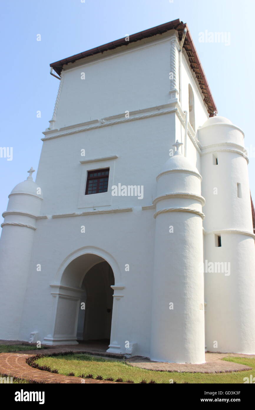 Our Lady of Rosary Church, Old Goa ( front view Stock Photo - Alamy
