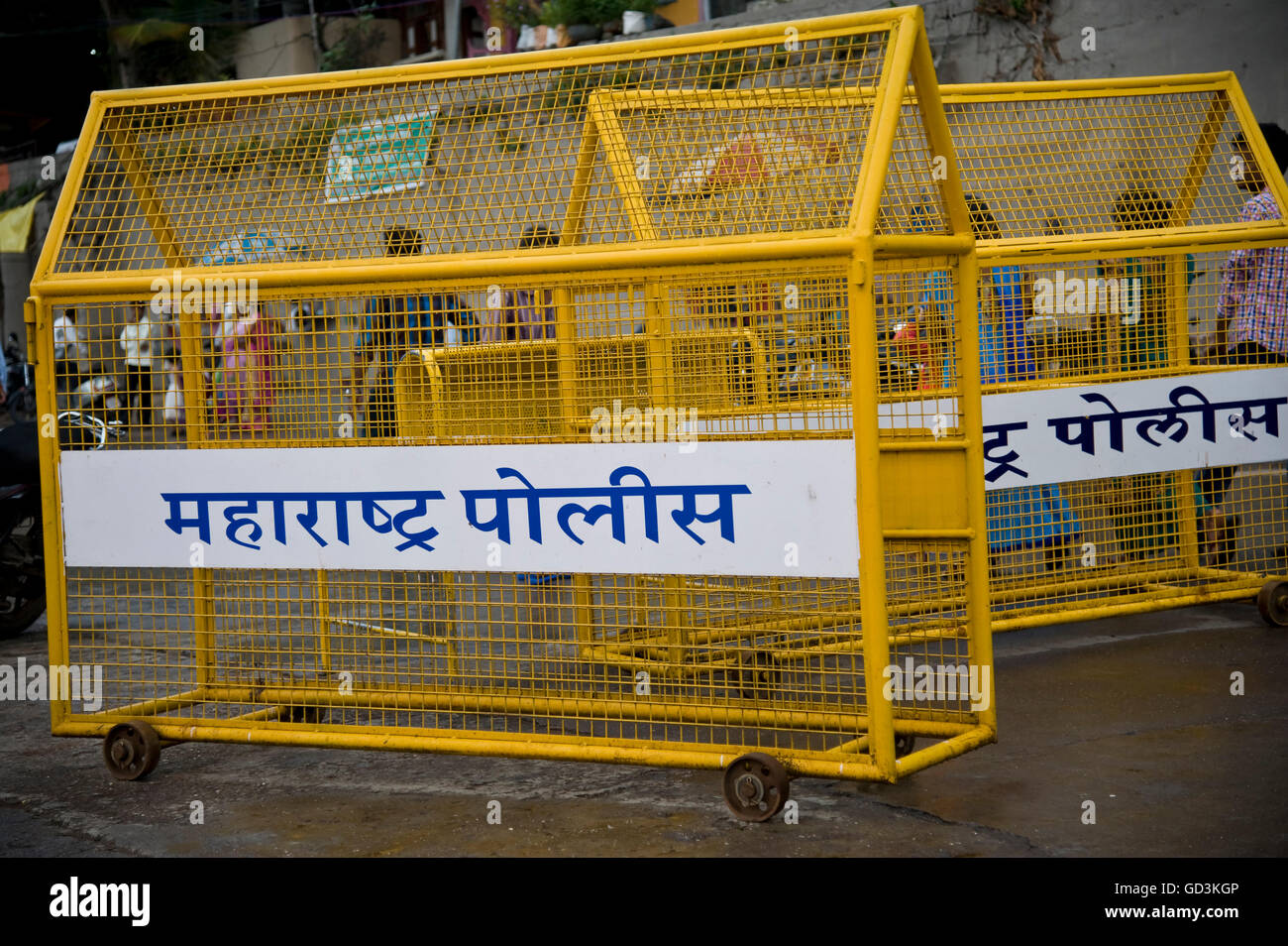 Police Barrier High Resolution Stock Photography and Images - Alamy