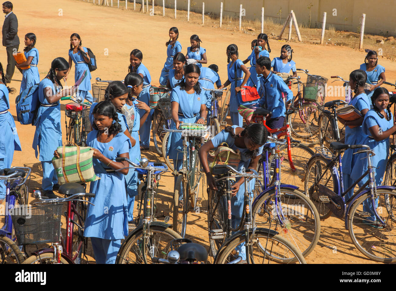 Higher secondary school students hi-res stock photography and images ...