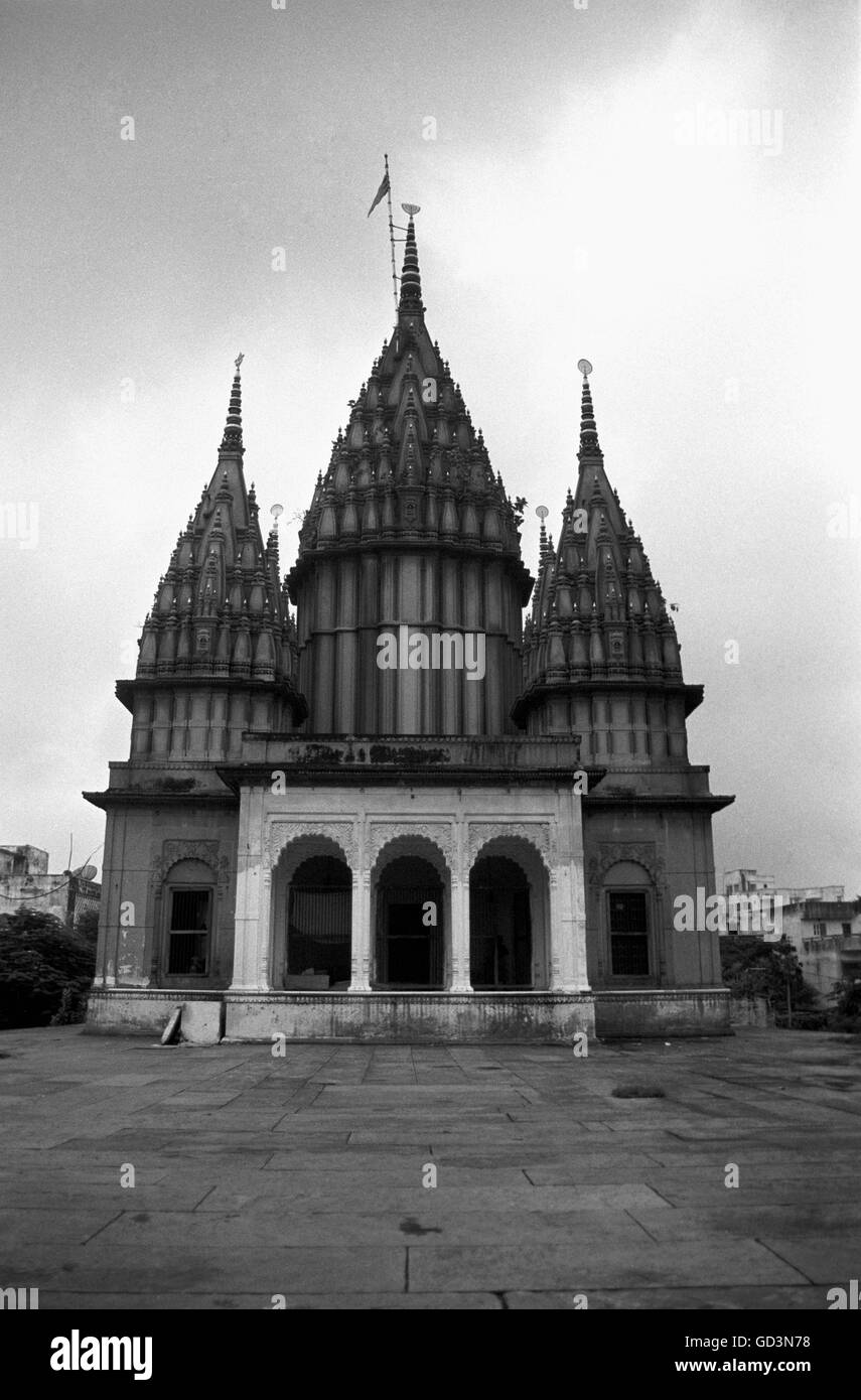 For mandir temple Black and White Stock Photos & Images - Alamy