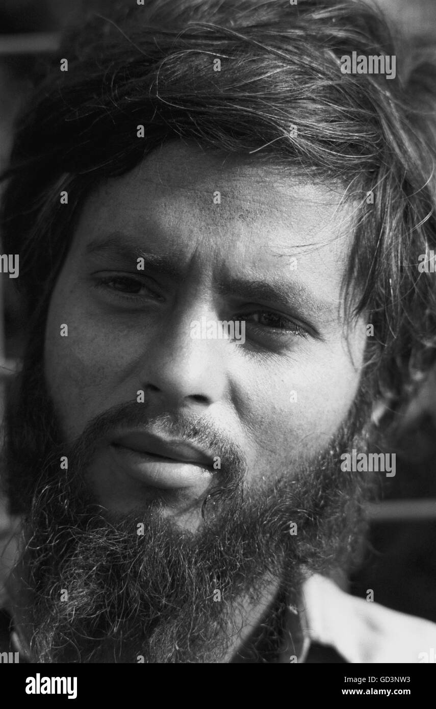 Bearded men Black and White Stock Photos & Images - Alamy