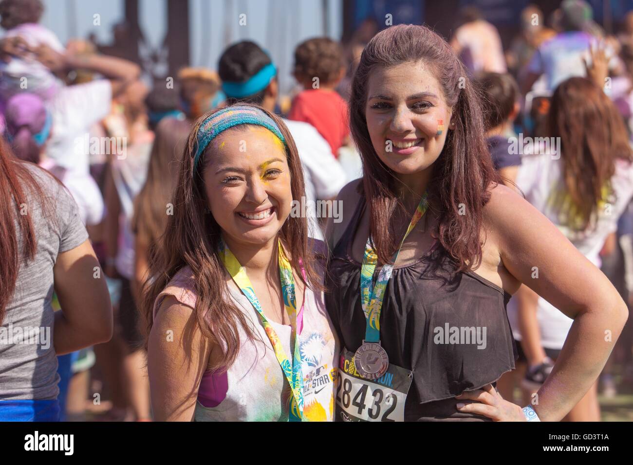 San Diego, CA, US. 10th July, 2016. The Color Run MLB All-Star 5K ...