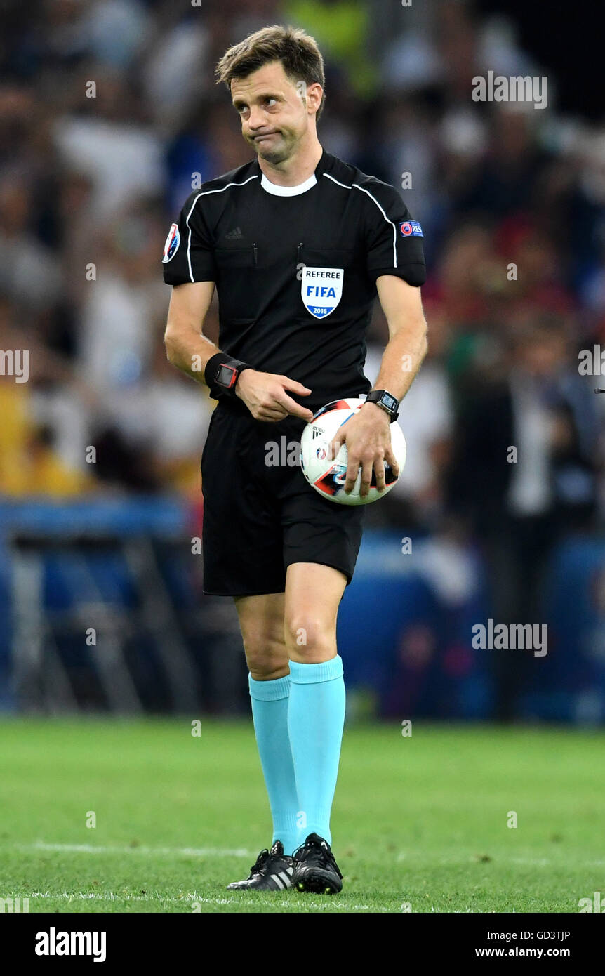 Marseille, France. 7th July, 2016. Nicola Rizzoli (Referee) Football ...
