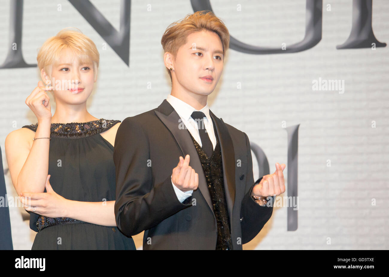 Hong Seo-Young and Jun-Su (JYJ), Jul 11, 2016 : South Korean musical ...