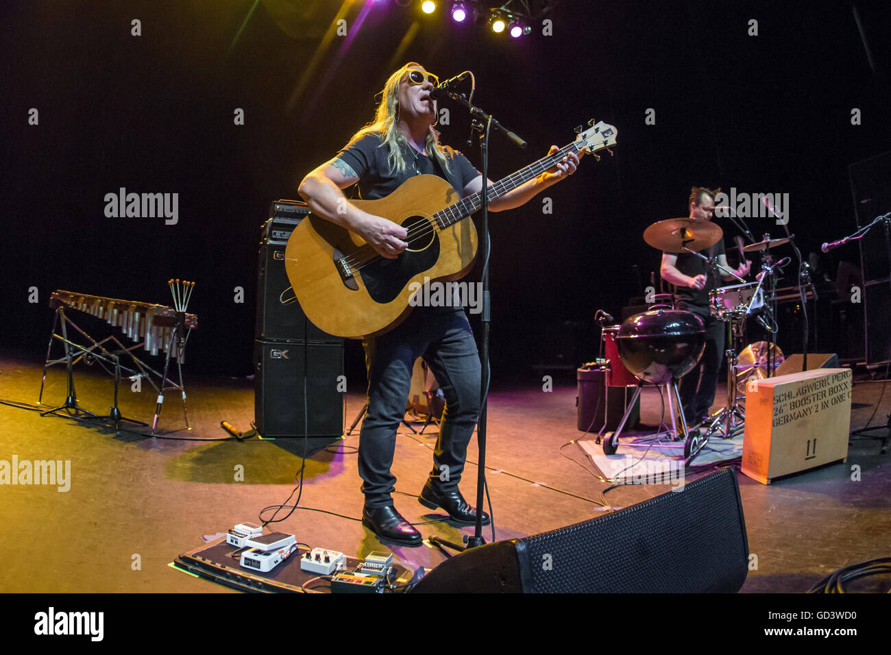 Detroit, Michigan, USA. 10th July, 2016. BRIAN RITCHIE of VIOLENT ...