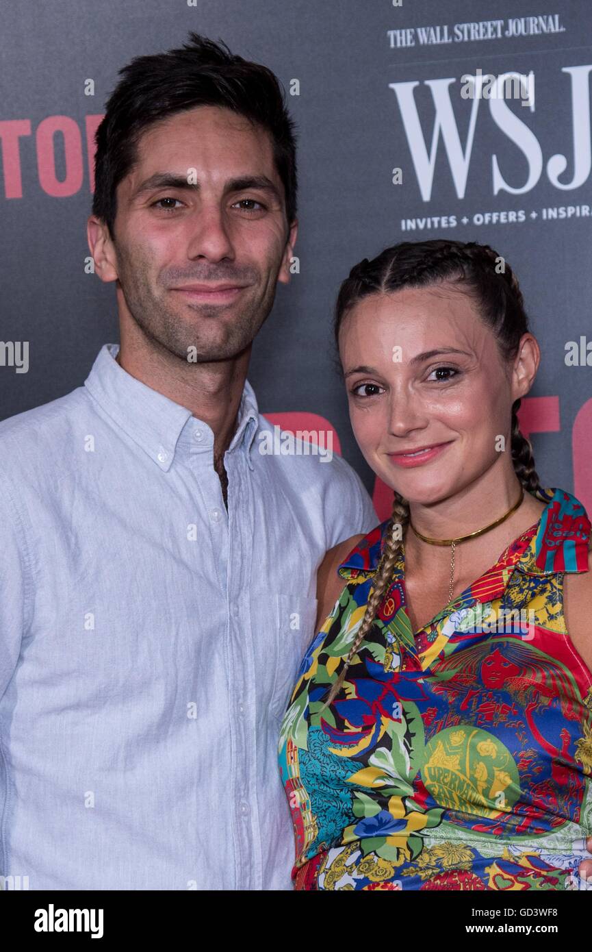 New York, NY, USA. 11th July, 2016. Nev Schulman, Laura Perlongo at ...