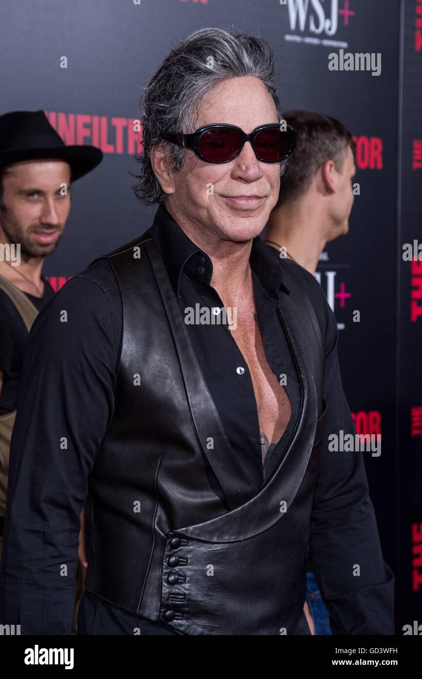 Mickey rourke 2016 hi-res stock photography and images - Alamy