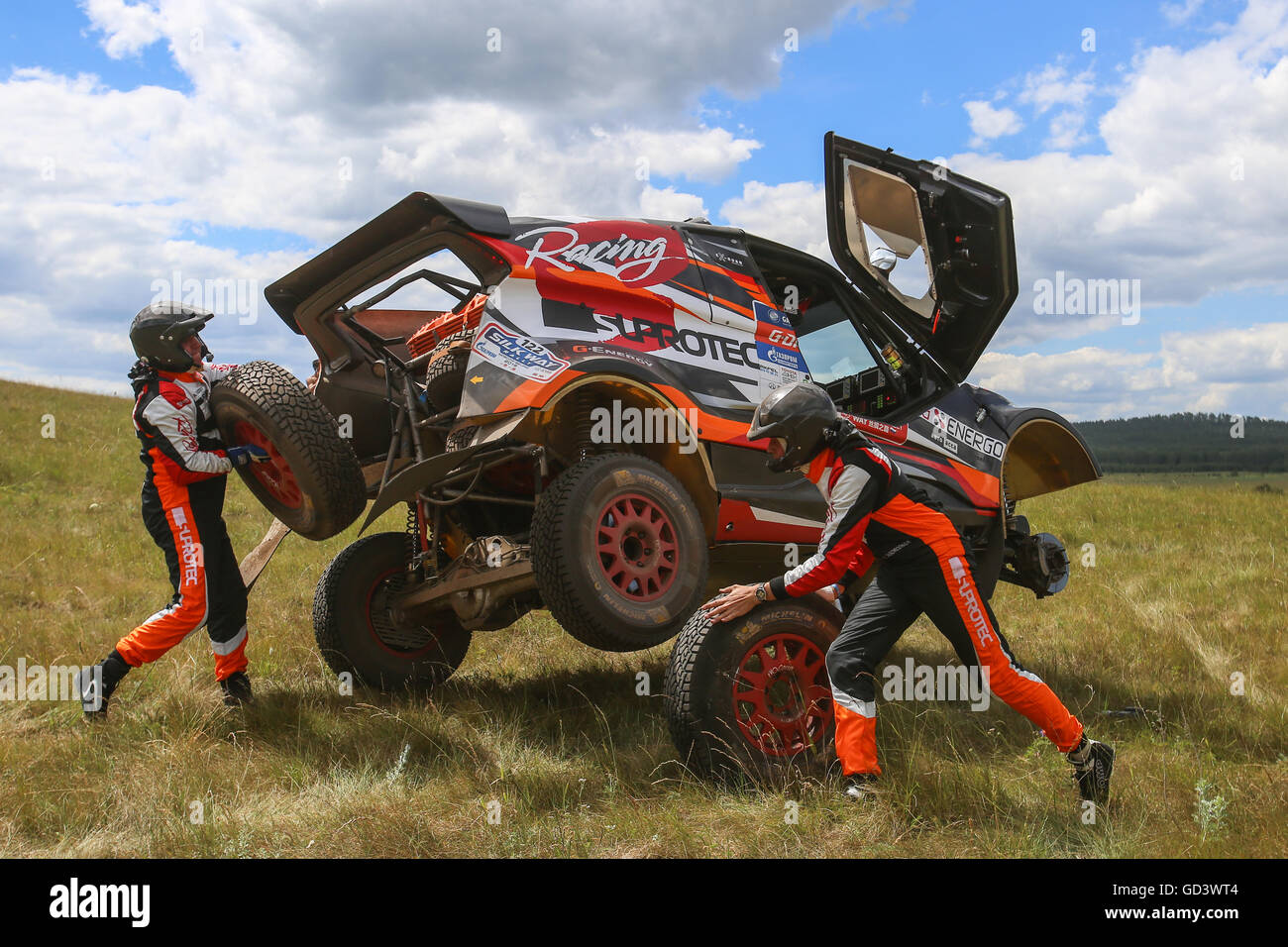 Ufa. 11th July, 2016. Andrey Rudskoy (L) and Evgeny Zagorodniuk of ...