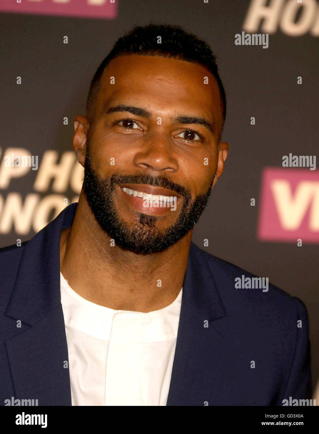 New York, USA. 11th July, 2016. Actor OMARI HARDWICK attends the VH1 ...