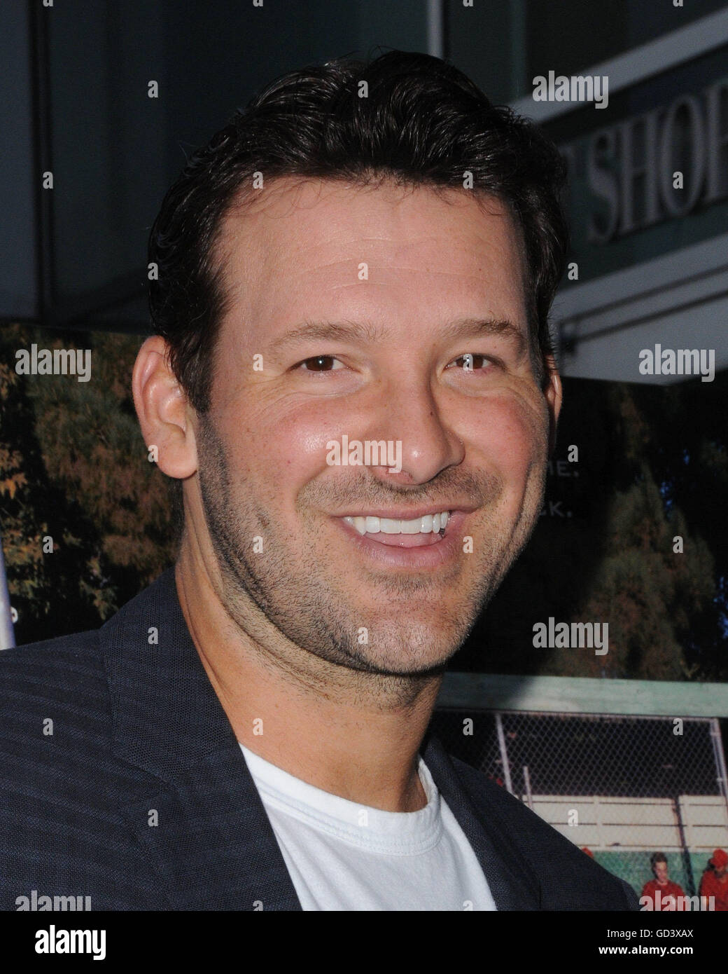 Los Angeles, California, USA. 11th July, 2016. Tony Romo. Arrivals for ...