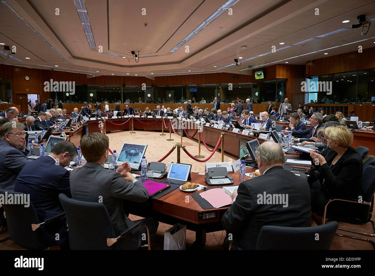 Council ecofin in brussels hi-res stock photography and images - Alamy