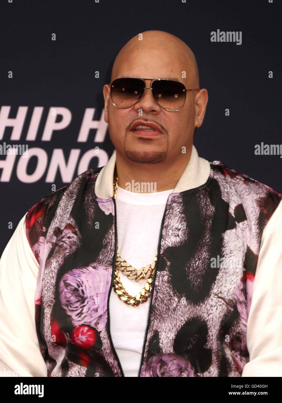 New York, New York, USA. 11th July, 2016. Hip hop artist FAT JOE ...