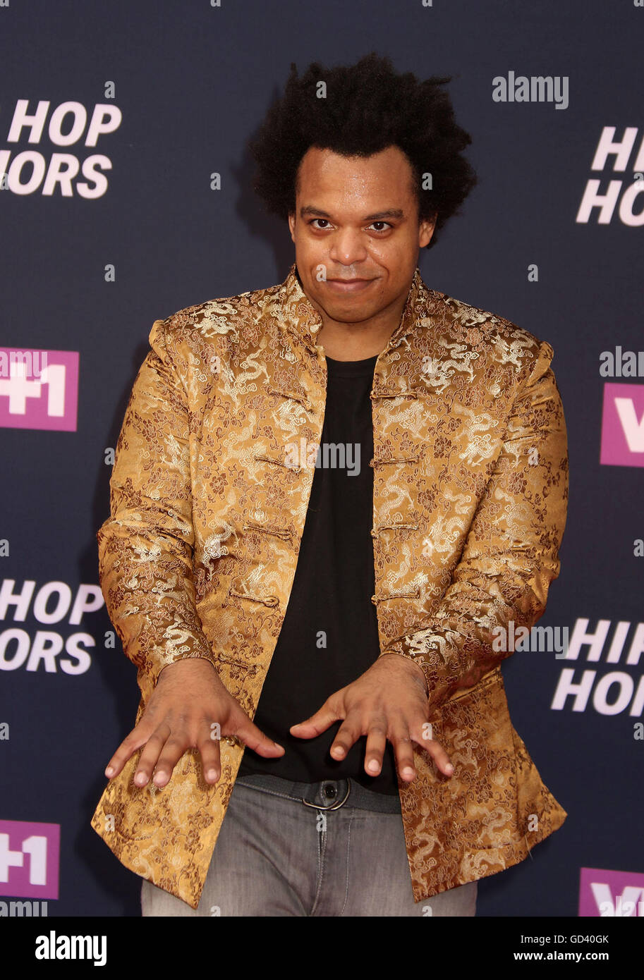 New York, New York, USA. 11th July, 2016. Musician ERIC LEWIS aka ELEW ...