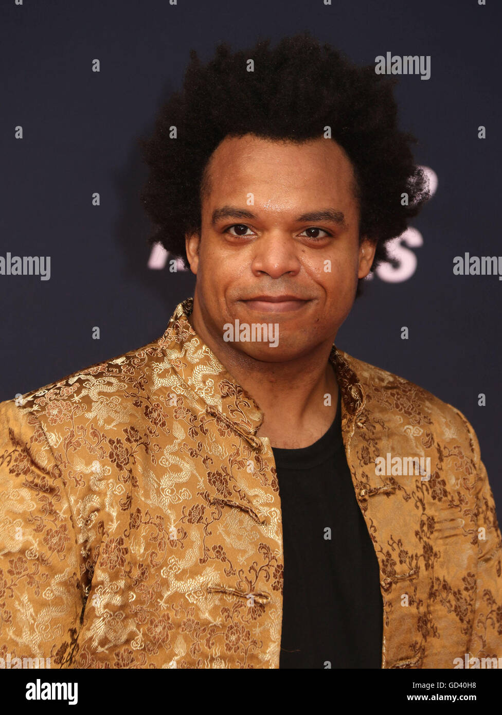 New York, New York, USA. 11th July, 2016. Musician ERIC LEWIS aka ELEW ...