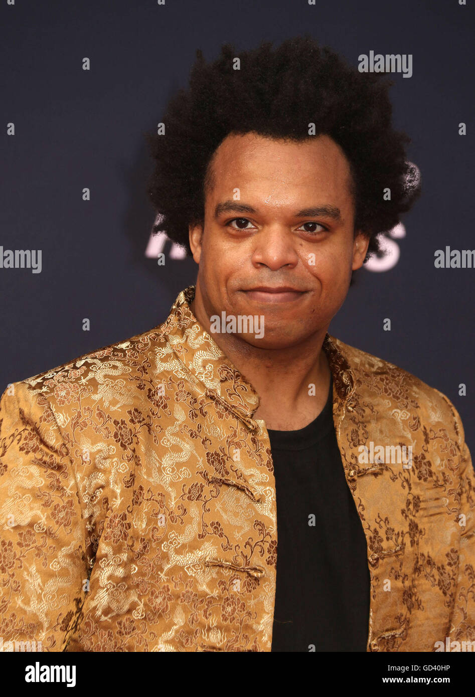 New York, New York, USA. 11th July, 2016. Musician ERIC LEWIS aka ELEW ...