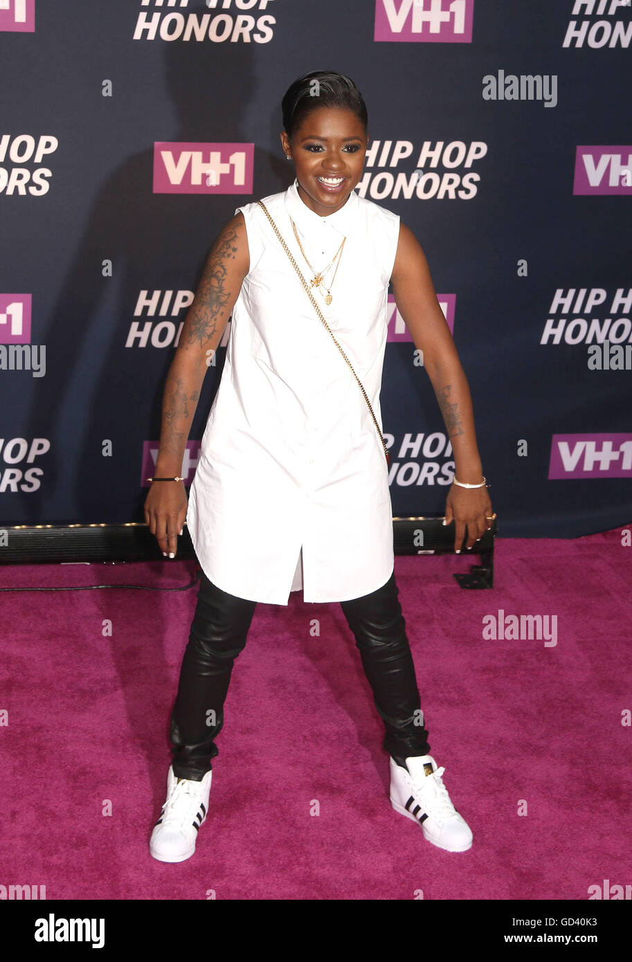 New York, New York, USA. 11th July, 2016. Hip hop artist BRE-Z attends ...